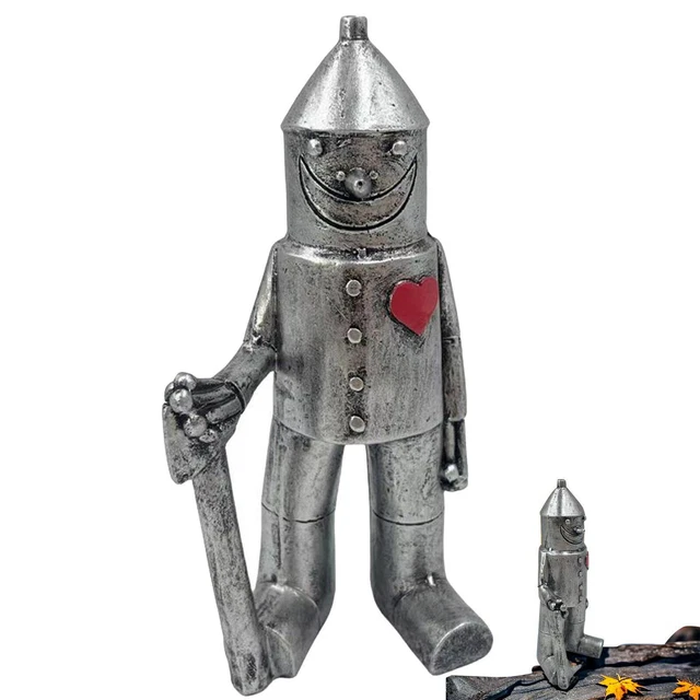 TIN MAN WIZARD of Oz Garden Statue Sculpture Patio Lawn Ornament Art ...