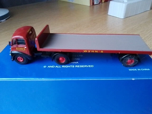 BASE TOYS GUY Warrior & Articulated Flatbed Wynns Heavy Haulage Scale 1 ...