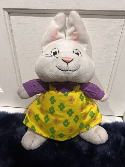 RUBY WHITE BUNNY Rabbit Plush NICK JR NICKELODEON TV by GUND 12" Max ...