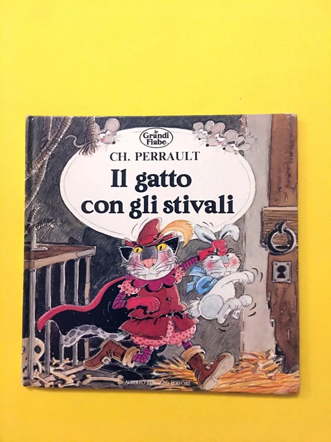 IL GATTO CON gli Stivali-Charles Perrault-libro Peruzzo 1992-Le Grandi ...
