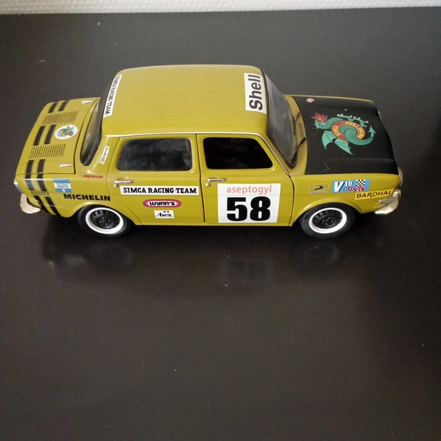 SIMCA 1000 RALLYE 2 Srt 1973 Norev 1/18 EUR 59,00 - PicClick FR