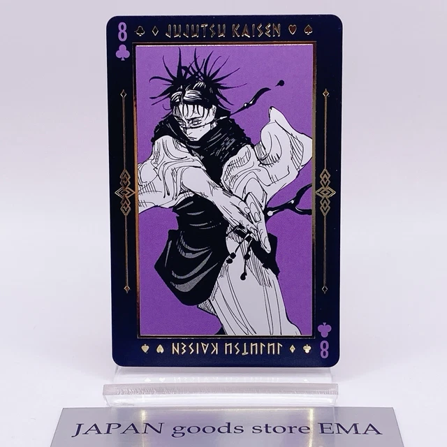 CHOSO JUJUTSU KAISEN Foil Stamping Playing Card Jump Anime Manga Japan ...