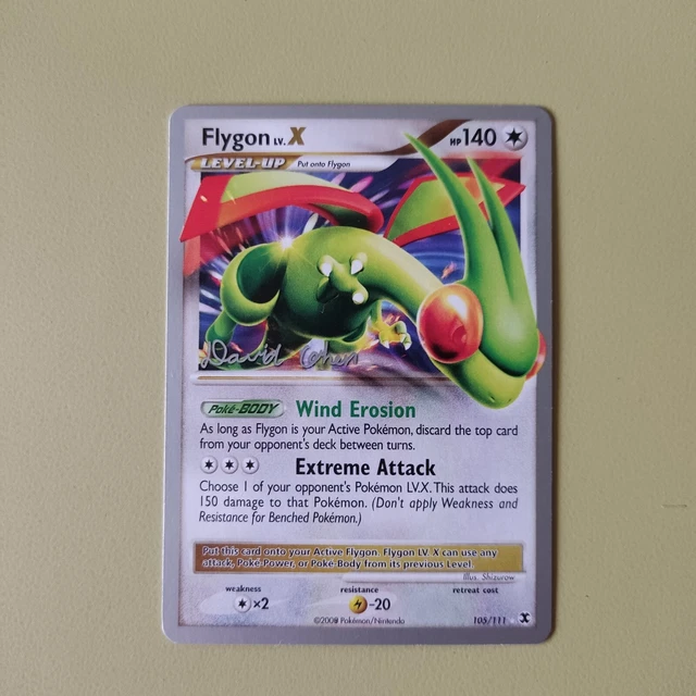 FLYGON LV.X #105/111 World Championship 2009 Pokemon English EUR 50,00 ...