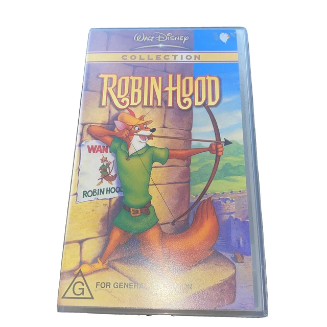 ROBIN HOOD - Collection - Walt Disney VHS Video Tape PAL Classic ...