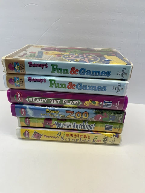 BARNEY VHS LOT $60.00 - PicClick CA
