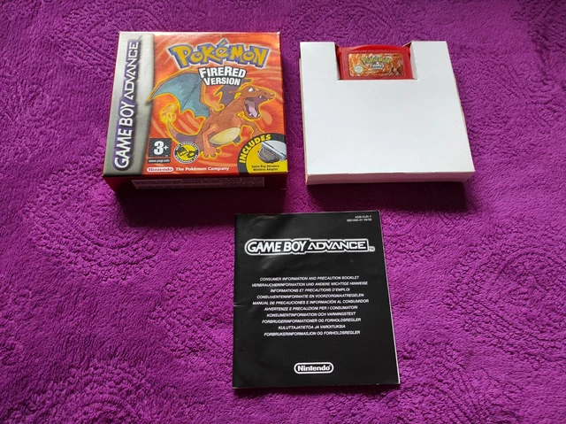 POKEMON FIRERED VERSION Big Box (Gameboy Advance, 2004) EUR 113,86 ...