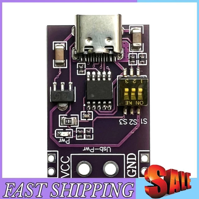 PD/QC/AFC CHANGE MODULE PD2.0 PD3.0 To DC 5V 9V 12V 15V 20V Voltage ...