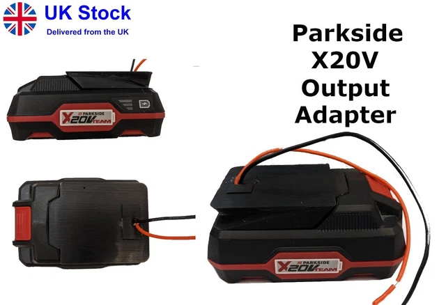 PARKSIDE TEAM X20V 20V Lidl Li-ion Battery Cable Connector Output ...