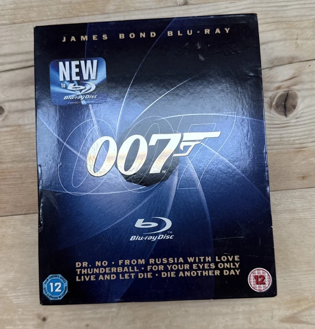 JAMES BOND BLU-RAY Collection Vol.1 (Box Set) (Blu-ray, 2008) £5.00 ...