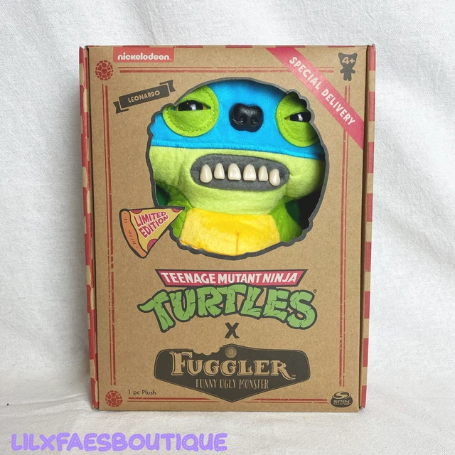 BNWT FUGGLER TEENAGE mutant ninja turtles Leonardo plushie £24.99 ...