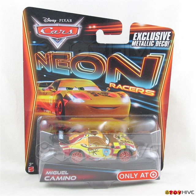DISNEY PIXAR CARS 2014 Neon Racers - Lightning Mcqueen - exclusive ...