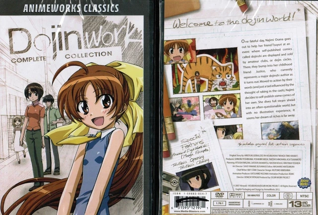 DOJIN WORK COMPLETE Collection AnimeWorks Classic Brand New 3 DVD Box ...
