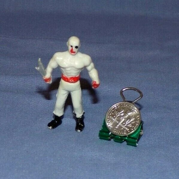 MINIATURE DOLLHOUSE MUSCLE Man Scary Guy Killer Murderer Monster ...