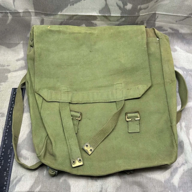 ORIGINAL WW2 BRITISH Army Large Pack & Straps - 37 Pattern Webbing £34. ...