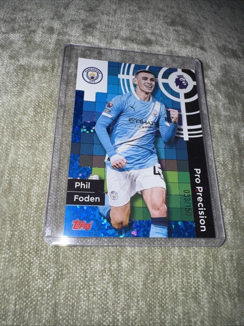 TOPPS PREMIER LEAGUE 2025/26 Pro Precision Phil Foden /150 £3.29 ...