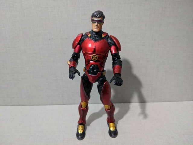 MARVEL LEGENDS X-MEN Cyclops Ruby Quartz Armor Action Figure Toybiz ...
