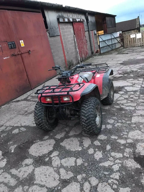 HONDA BIG RED 300 4x4 Quad Bike £1,500.00 - PicClick UK