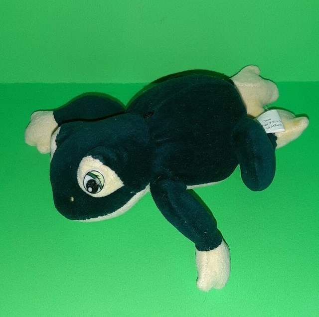I QUOTTINI PELUCHE Grenouille Frog Plush Gas Station Q8 Toys Souple ...