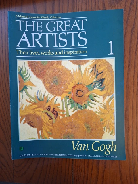 11 ISSUES OF The Great Artists collection by Marshall Cavendish ...