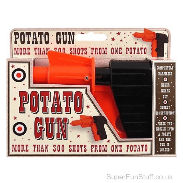 SUPER RETRO SPUD Gun Potato Gun Fun For Outdoor and Indoor £4.50 ...