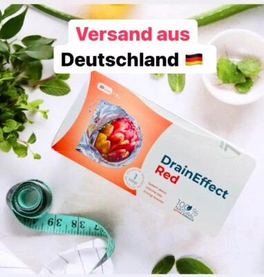 DRAINEFFECT RED DRAINING Effektive Gewichtsabnahme Anti-Cellulite ...