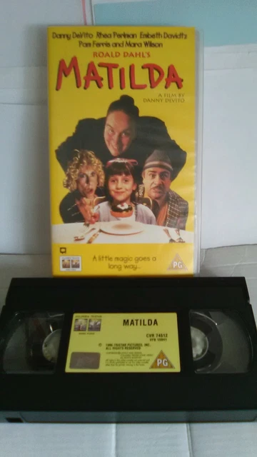 ROALD DAHL'S MATILDA VHS Video Tape - 676/21 £5.00 - PicClick UK
