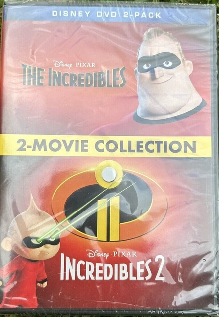 DISNEY PIXAR INCREDIBLES 1 & 2 DVD Collection, Region 1, NTSC ...