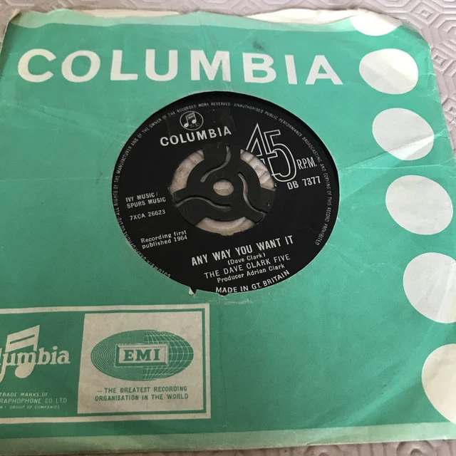 THE DAVE CLARK Five - Any Way You Want It £1.00 - PicClick UK THE DAVE CLARK Five - Any Way You Want It £1.00 - PicClick UK