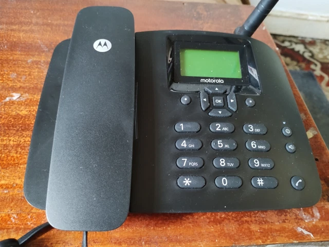 MOTOROLA FW 200L SIM Landline Phone (Black) £32.95 - PicClick UK