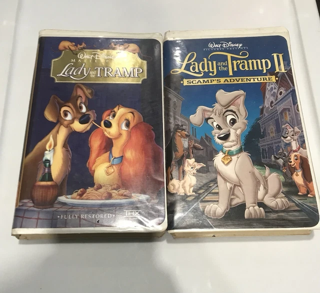 LADY AND THE Tramp 1 &2 VHS Clamshell Bundle [ Walt Disney ] £12.56 ...