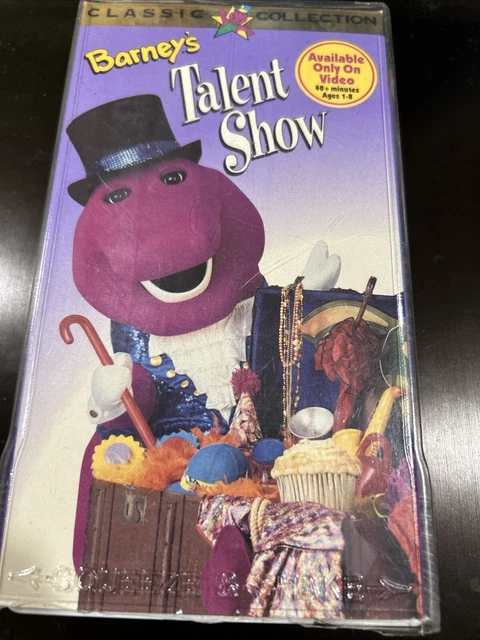 BARNEYS TALENT SHOW VHS Tape 1996 Barney Home Video Classic Collection ...