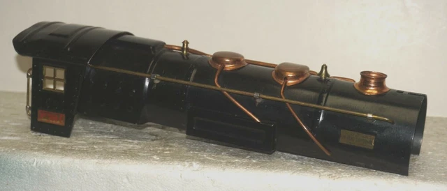 LIONEL PREWAR O-GAUGE 260E Steam Locomotive Black Shell With Nice Trim ... LIONEL PREWAR O-GAUGE 260E Steam Locomotive Black Shell With Nice Trim ...