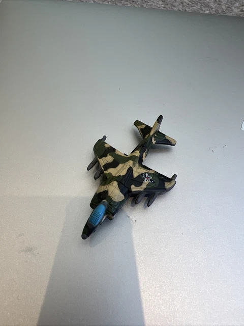 MICRO MACHINES HARRIER FRS.1 Military Aircraft Army Aeroplane F-Fighter ...