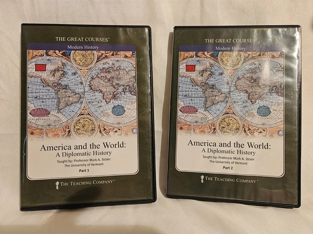 AMERICA AND THE WORLD A Diplomatic History DVD's ONLY from THE GREAT ...
