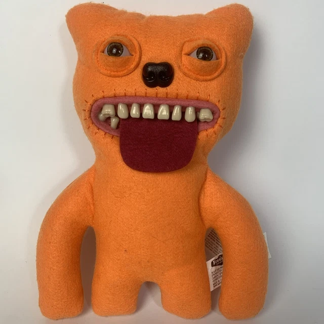 FUGGLER ORANGE DOG Sir Belch Monster Spin Master Plush Toy (9" / 22cm ...