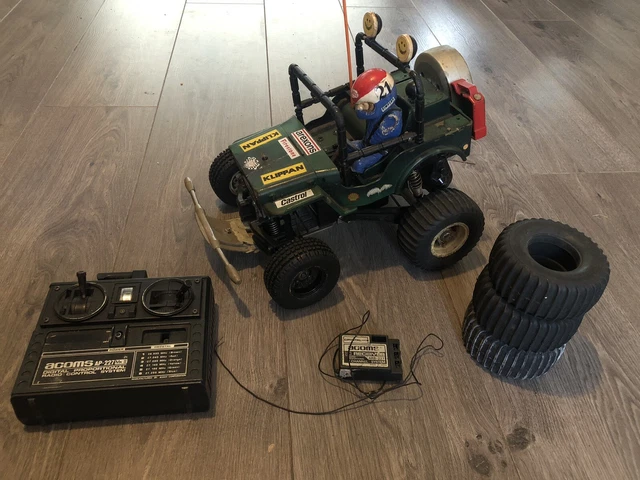 ORIGINAL VINTAGE TAMIYA Wild Willy Willys M38 Radio Control Car Custom ...