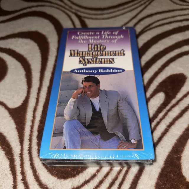 VINTAGE ANTHONY TONY ROBBINS Life Management Systems (VHS 1996 ...