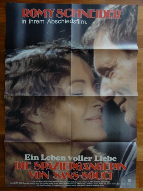 ROMY SCHNEIDER PLAKAT DIE SPAZIERGÄNGERIN VON SANS-SOUCI Kinoplakat EUR ...