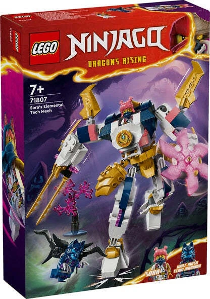 LEGO NINJAGO - Sora's Elemental Tech Mech 71807 EUR 19,52 - PicClick IT