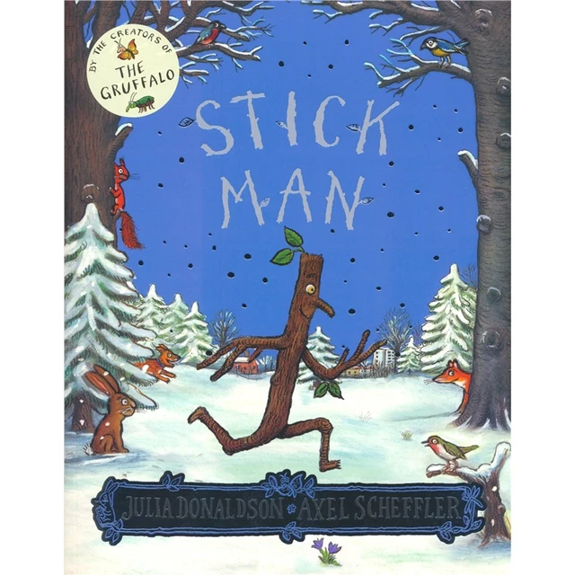 ENGLISH ORIGINAL STICK Man Julia Donaldson Classic Works By Famous ...