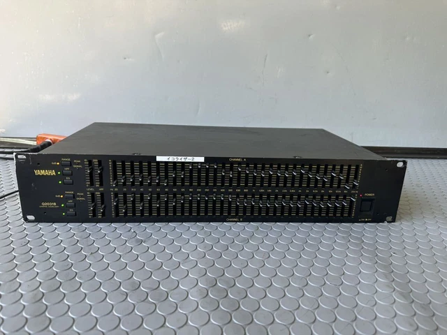 SON À SORTIE Operation Confirmed Yamaha Q2031B 2Ch 31 Bande Eq Graphic ...