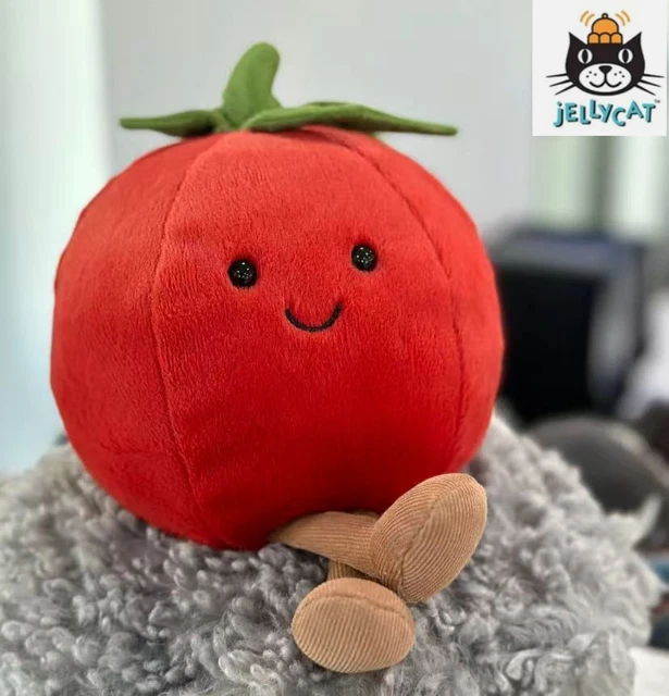 JELLYCAT AMUSEABLES TOMATO 20cm | Cute Foodie Gift w/Dust Bag | New ...