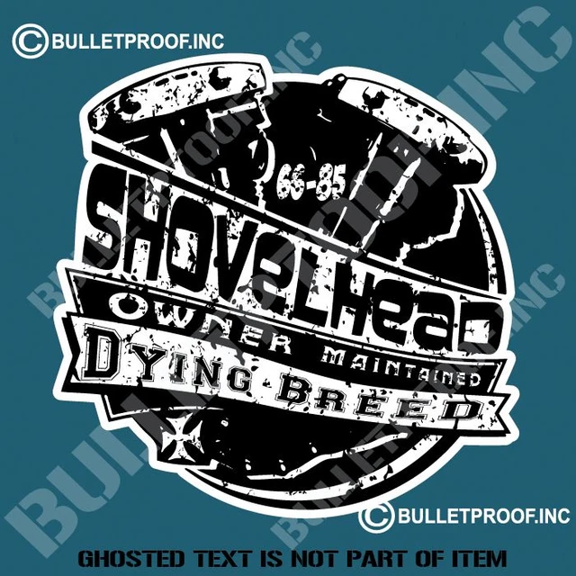 AMERICAS SHOVELHEAD DECAL Sticker Car Retro Vintage Hot Rod Rat Muscle ...