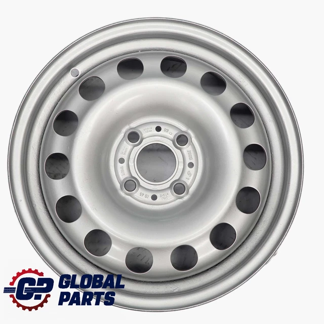 MINI COOPER ONE R50 R55 R56 R57 R58 R59 15" Jante En Acier Argentée ...