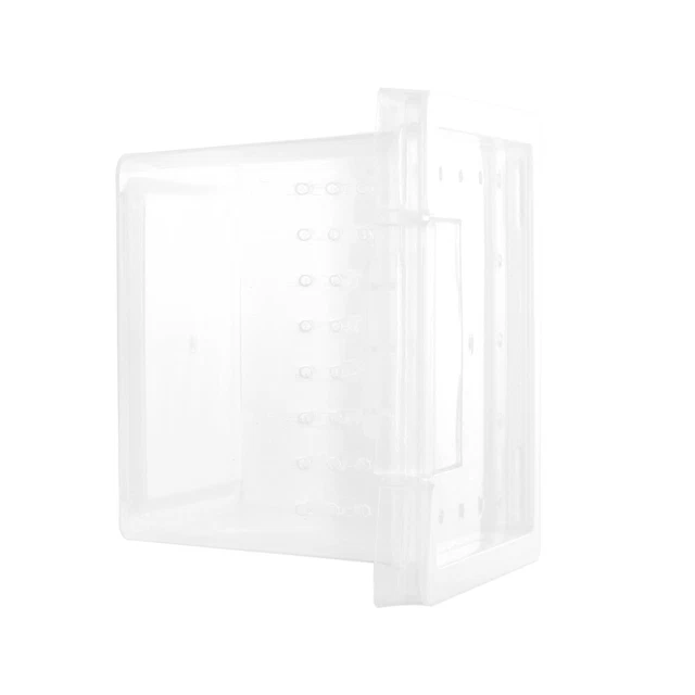 INSECT REARING BOX Plastic Reptile Enclosure Clear Container £3.99 ...