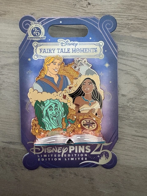 2025 DISNEY PARKS Fairy Tale Moments Pocahontas LE 2500 Pin New In Hand ...
