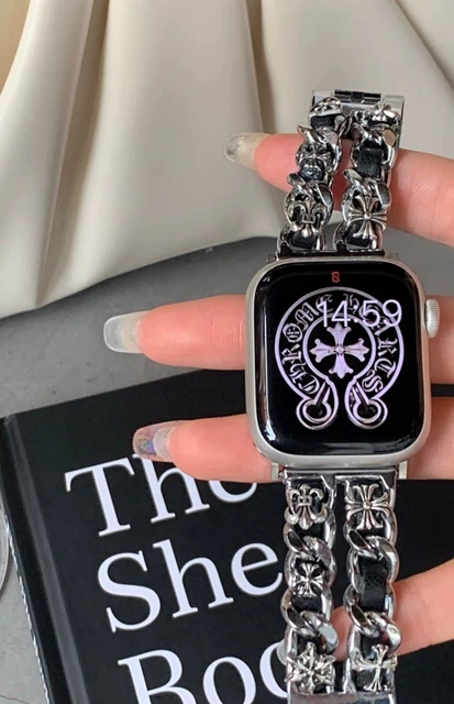 CHROME HEARTS STYLE Apple Watch Band $20.50 - PicClick AU