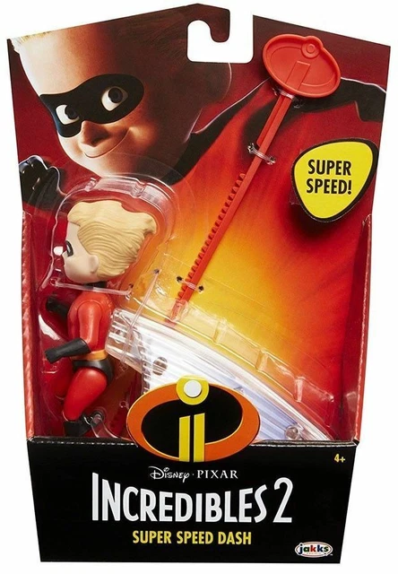 DISNEY PIXAR INCREDIBLES 2 Super Speed Dash Doll Figure by Jakks ...