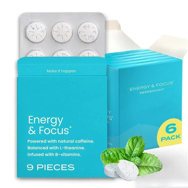 ♘NEURO MINTS NOOTROPIC Energy Mints | 40mg 60mg L-theanine+ £9.62 ...
