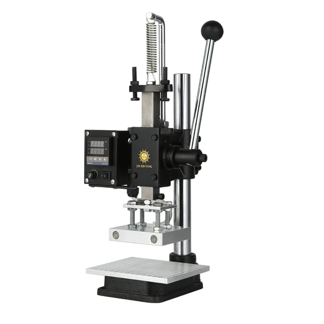 HAND PRESS HOT Foil Stamping Machine DIY Manual Electric Heat Embossing ...
